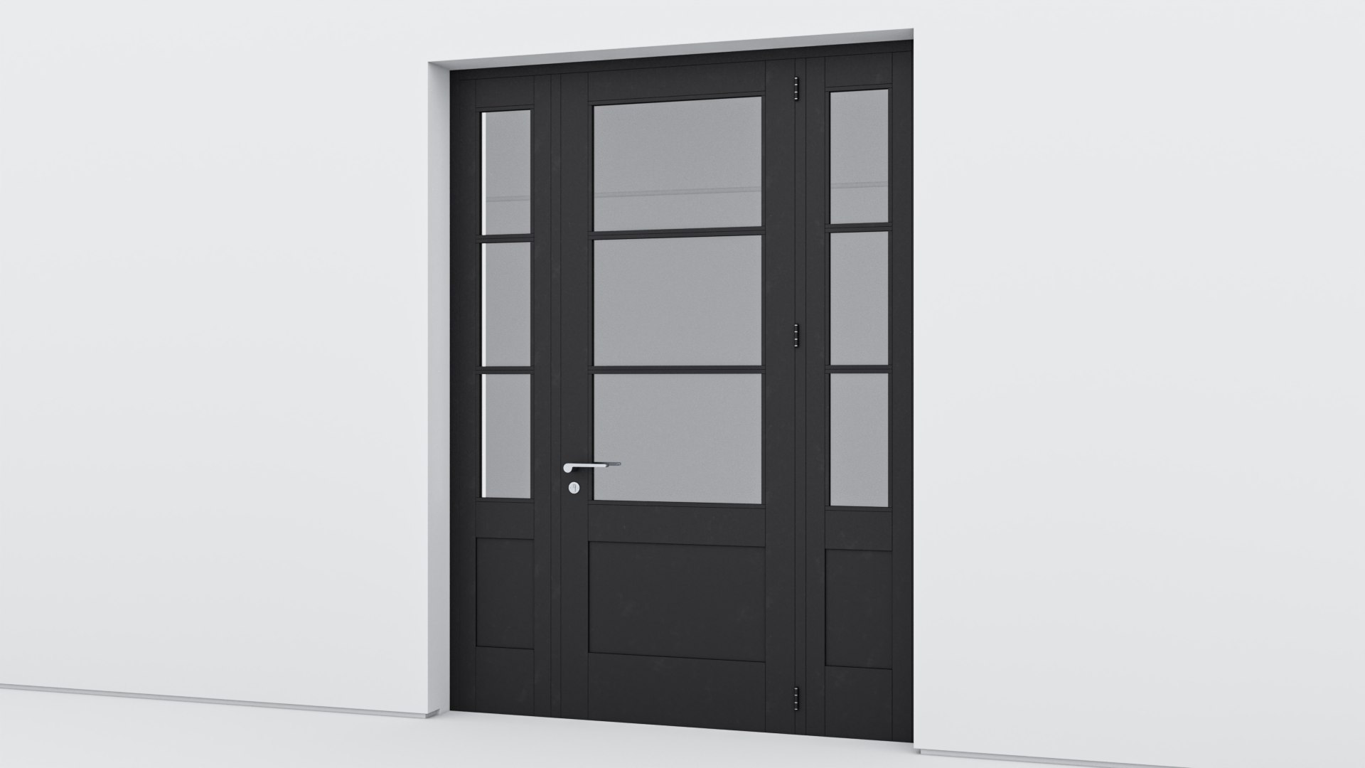 Aluminium Door 167 Model - TurboSquid 2034584