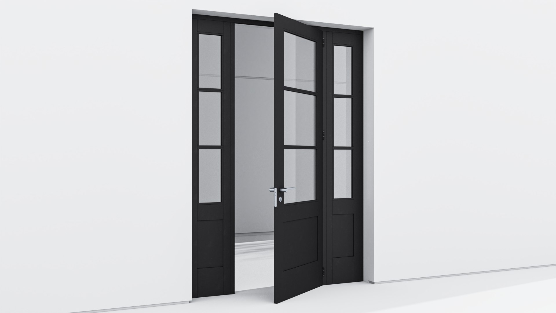 Aluminium Door 167 Model - TurboSquid 2034584