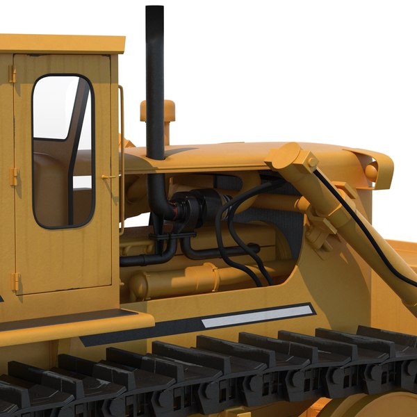 3d model bulldozer dozer