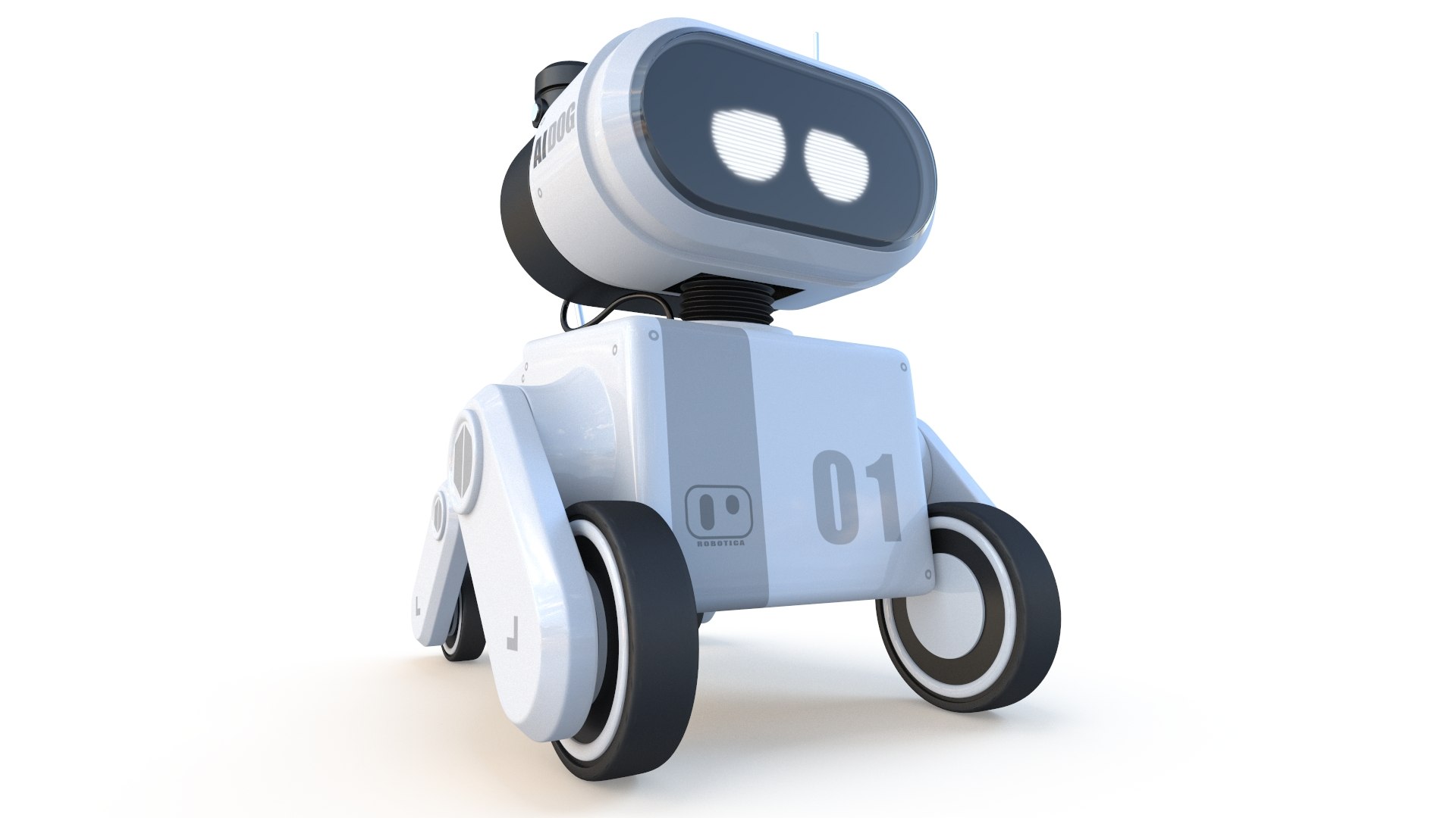 3D Model Cute Robot - TurboSquid 2211392