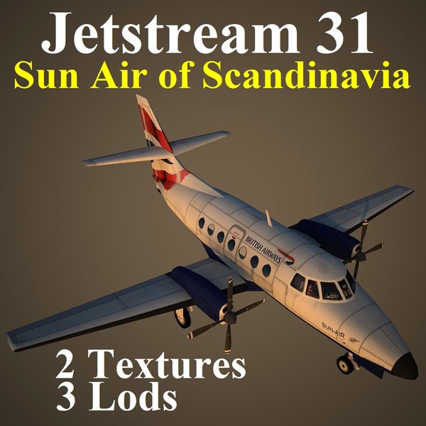 3d british aerospace 32 dbl model