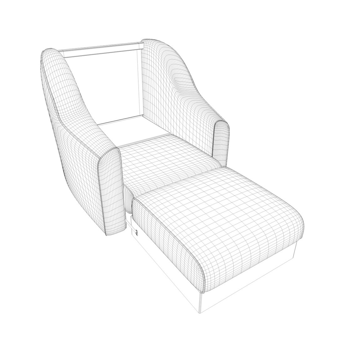 Chair-steal Mesh 3D Model - TurboSquid 1234891
