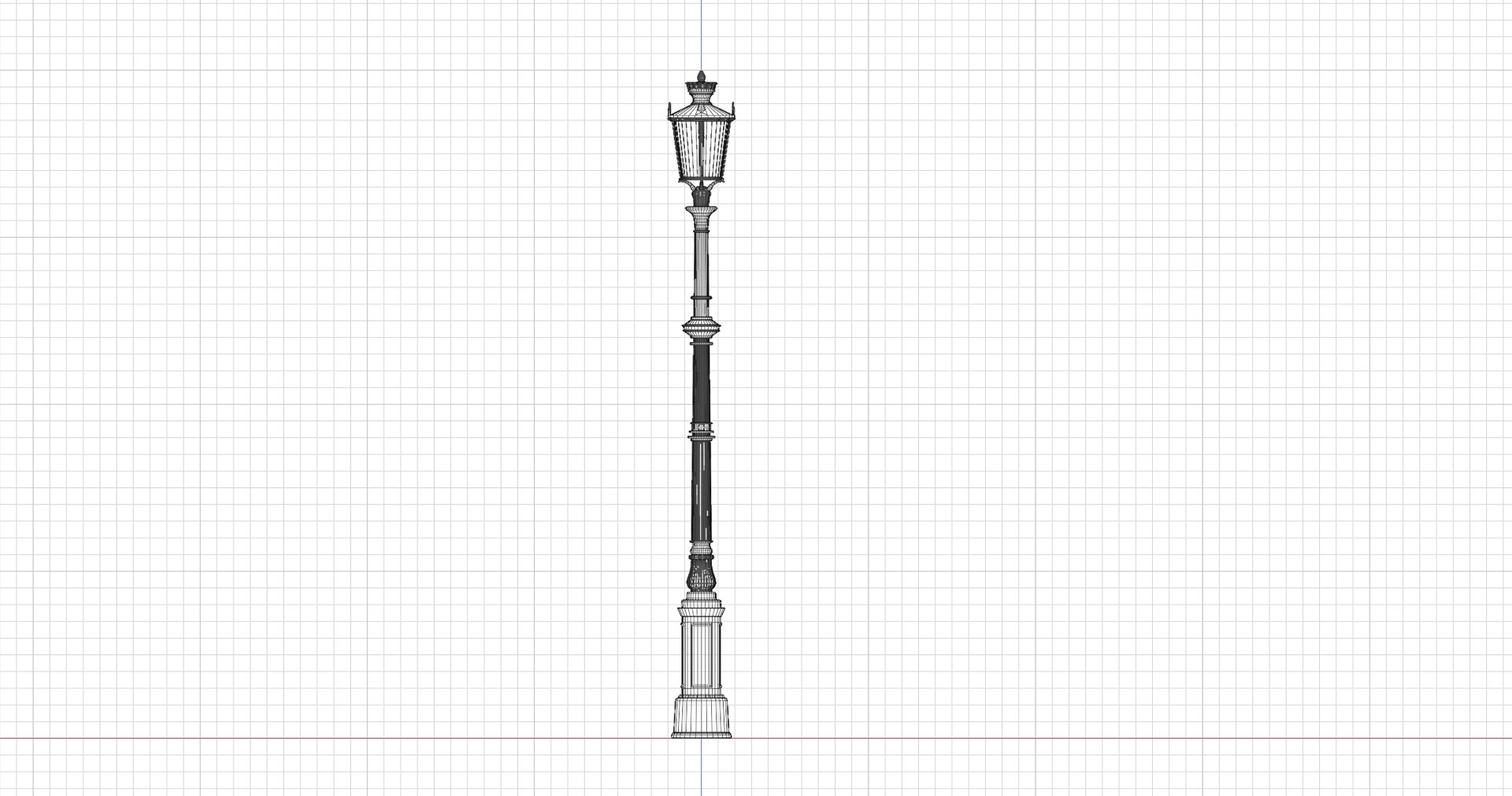3D Model Street Lamp - TurboSquid 2349991