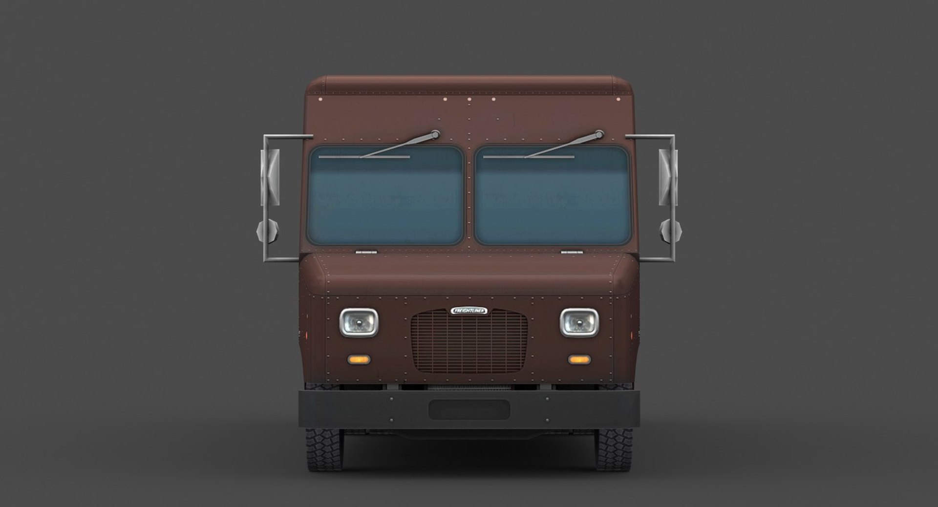 3D Ups Delivery Truck | 1142568 | TurboSquid