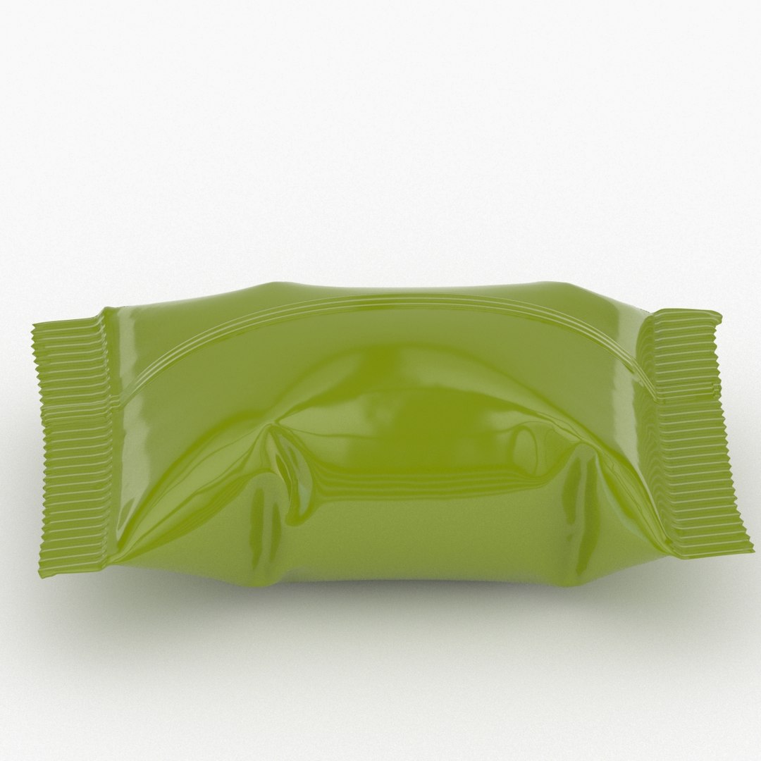 Candy Wrapper V4 3D Model - TurboSquid 1331050