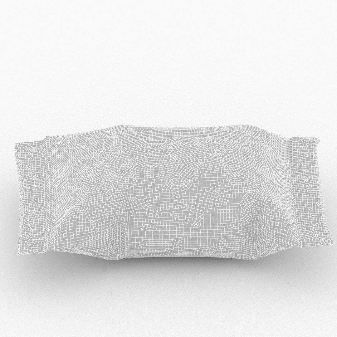 Candy Wrapper V4 3D Model - TurboSquid 1331050