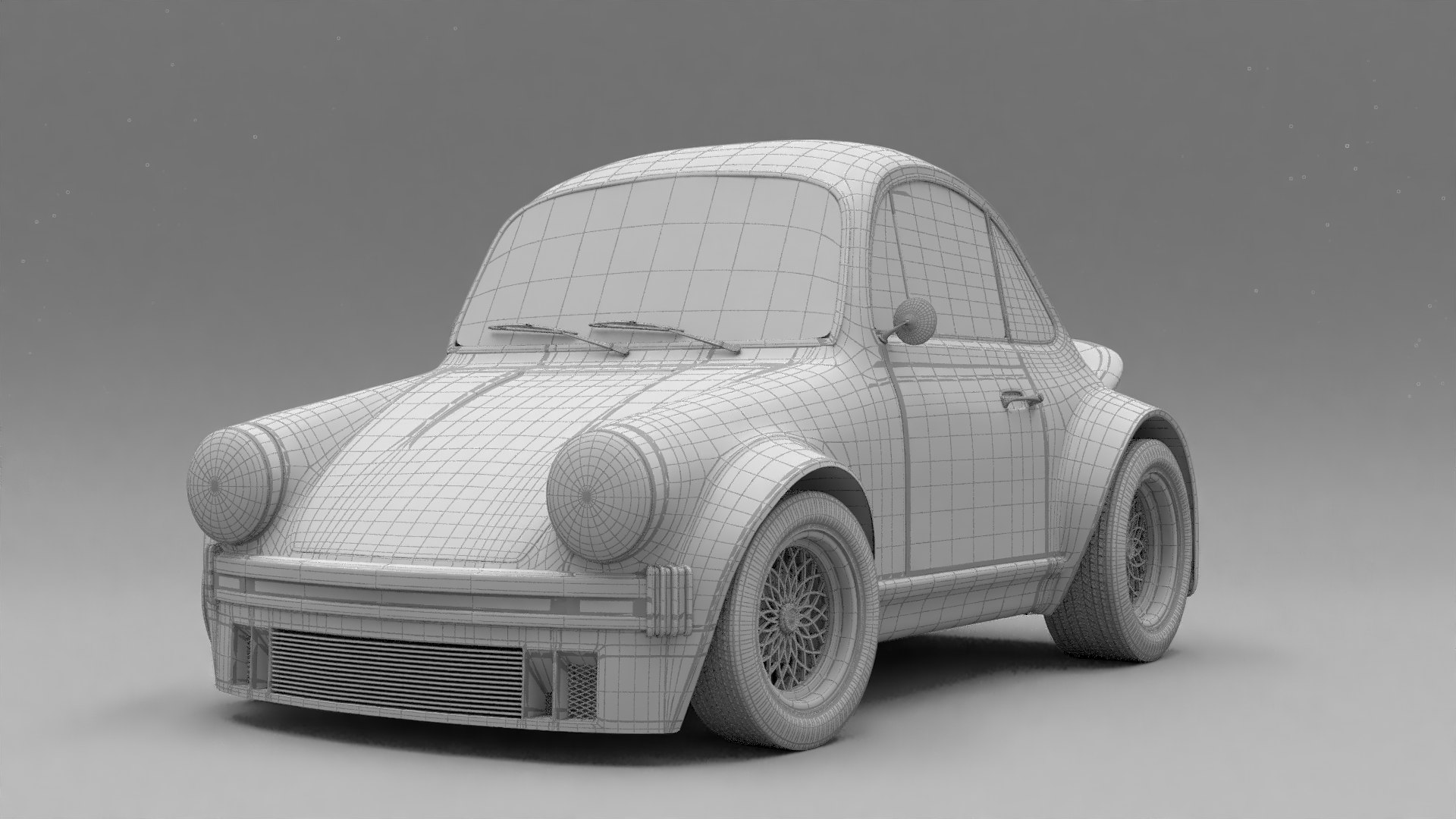 Rigged Cartoon Car 3D Model - TurboSquid 1598306