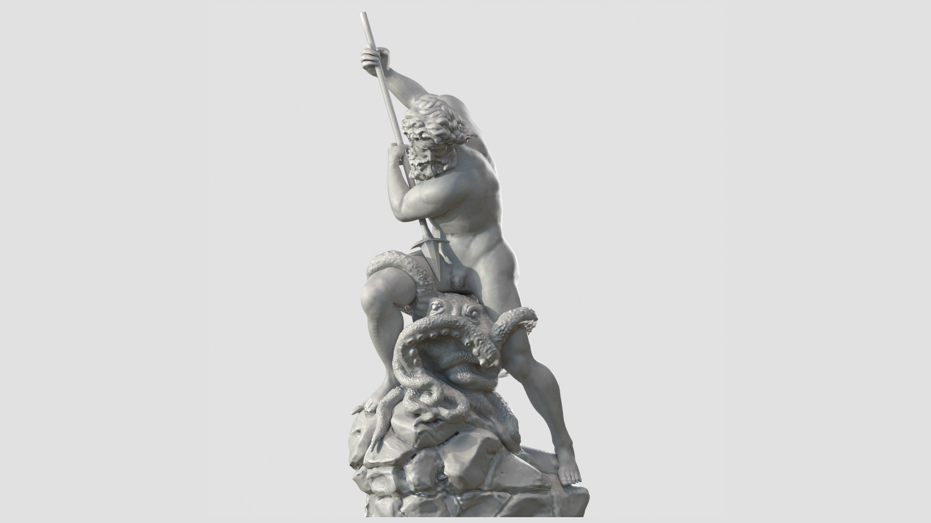 Neptune Sculpture 3d Model 3D Model - TurboSquid 1781111