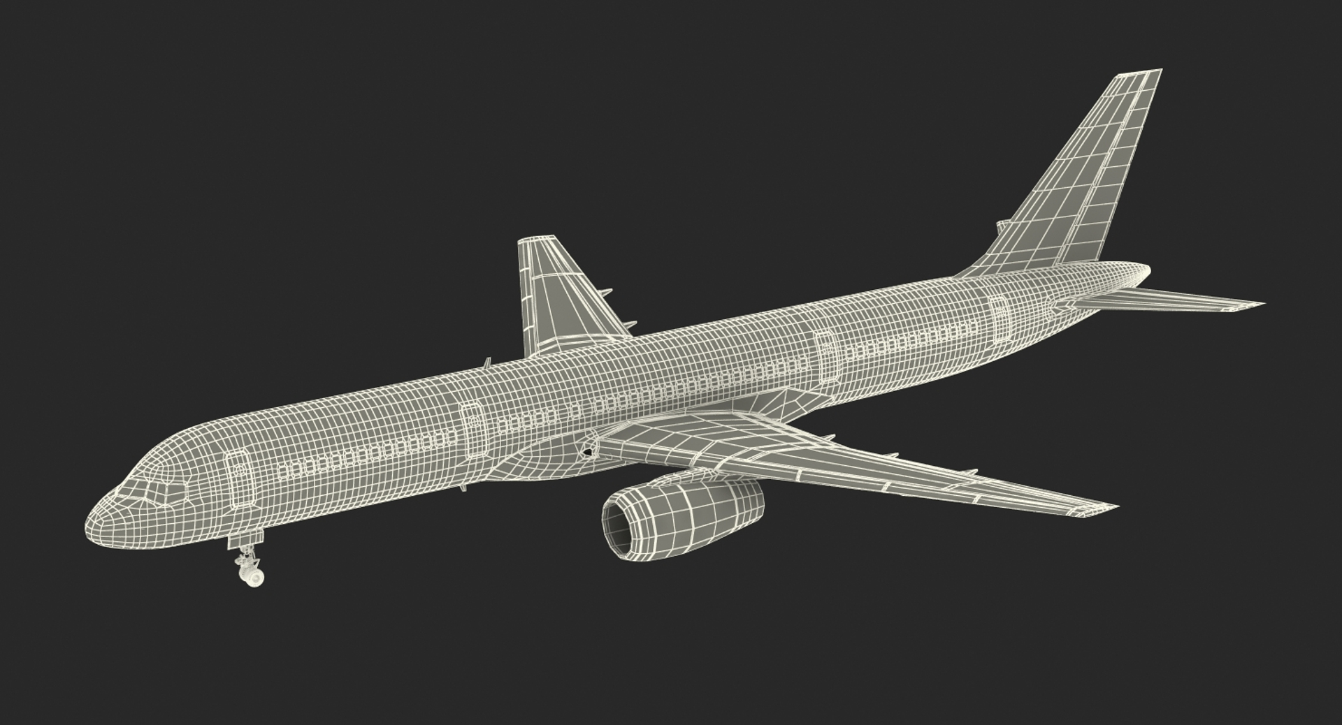 Boeing 757-200 Generic Rigged Model - TurboSquid 1232605
