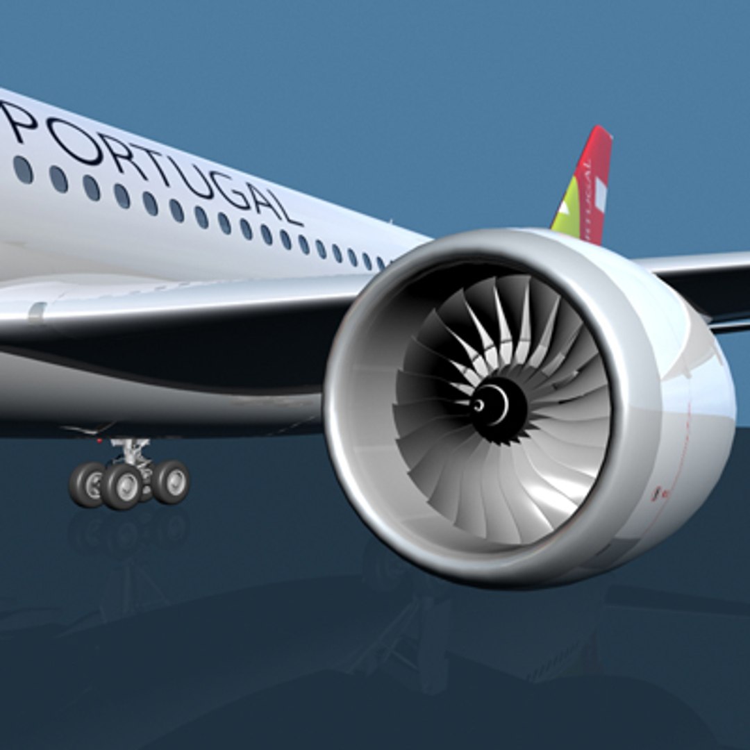 a350-800 tap 3d model
