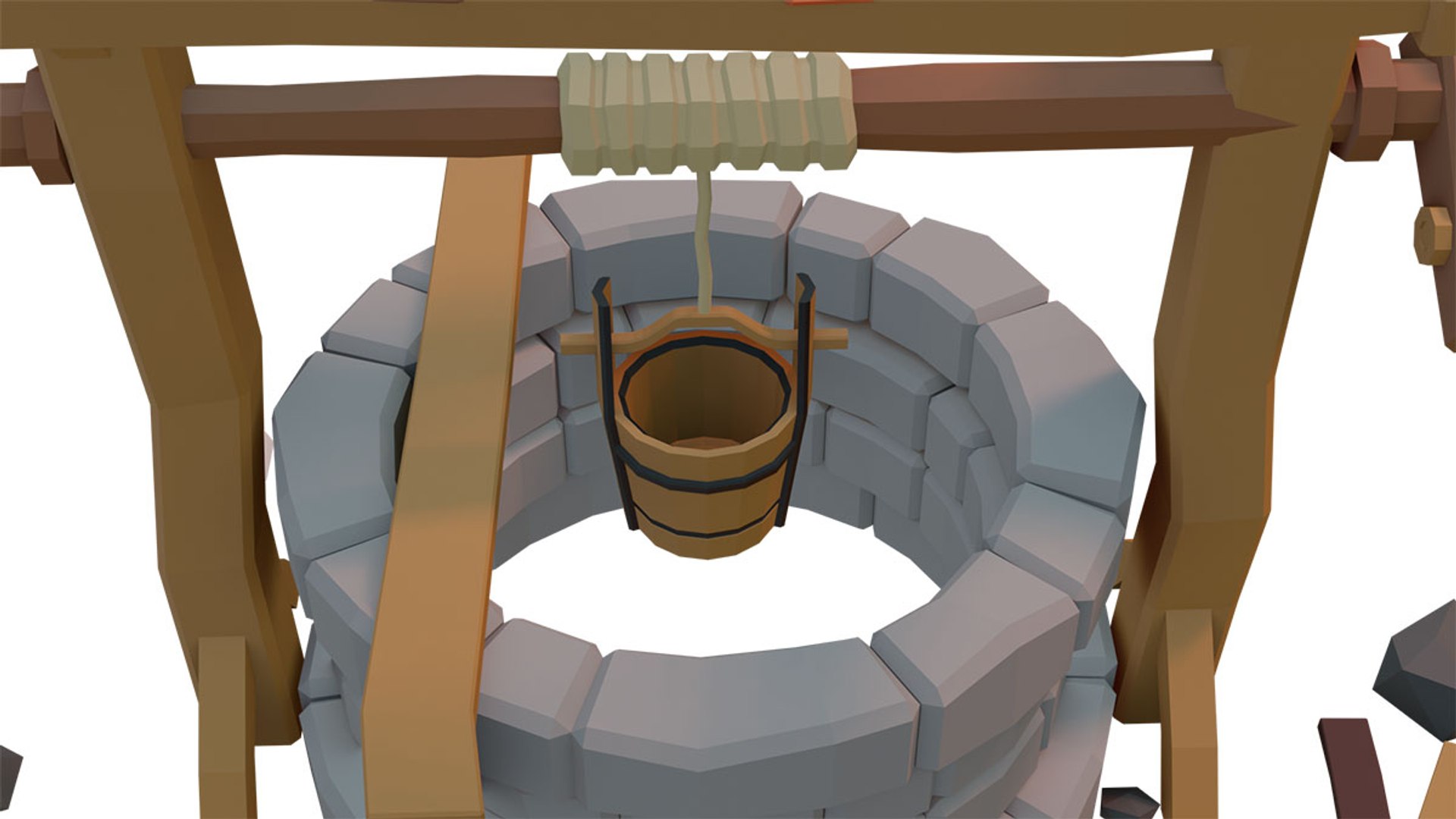 3D wells architecture structures - TurboSquid 1437836