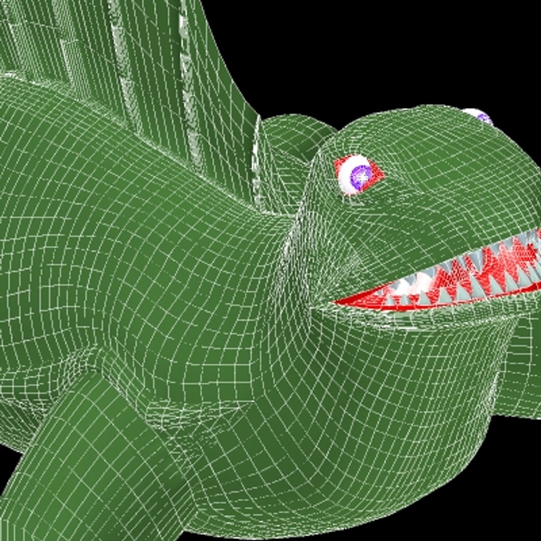 3d Dimetrodon
