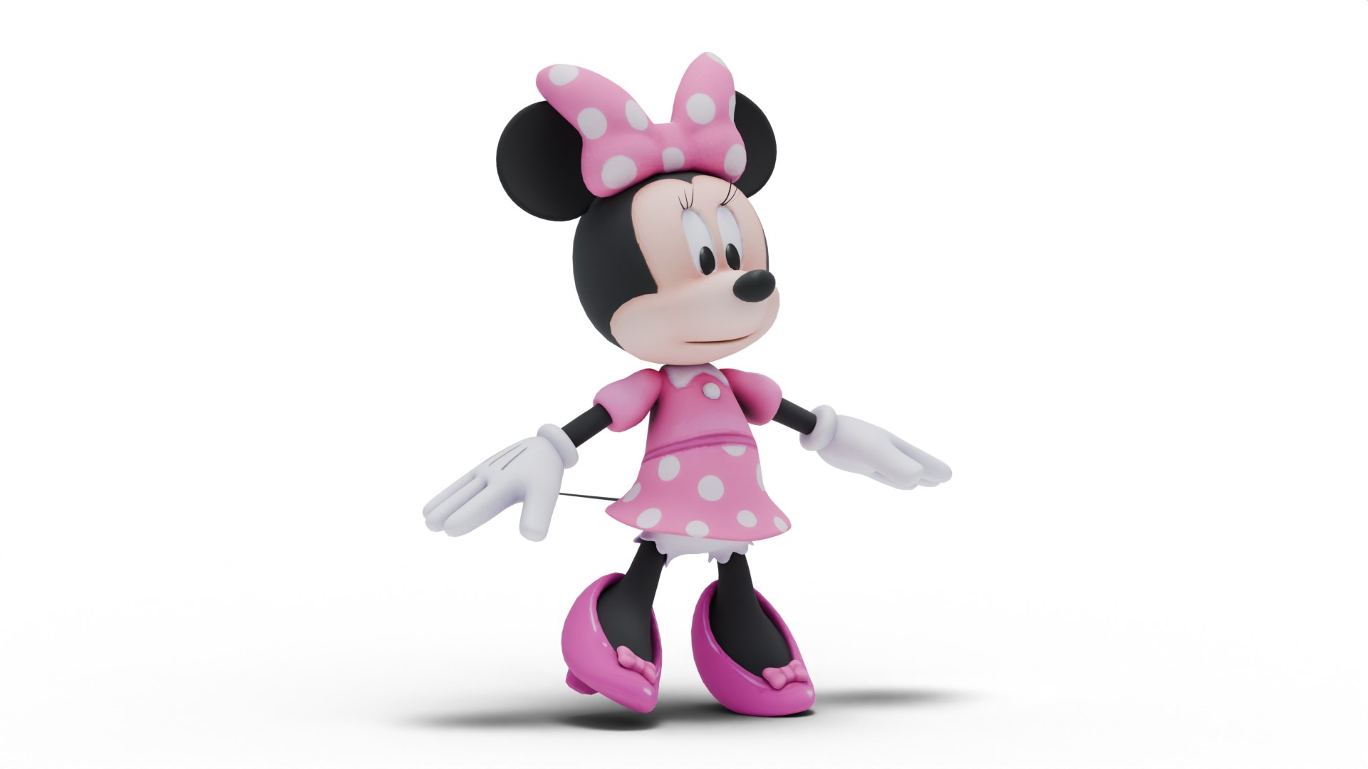 3D Minnie Mouse - TurboSquid 2448479