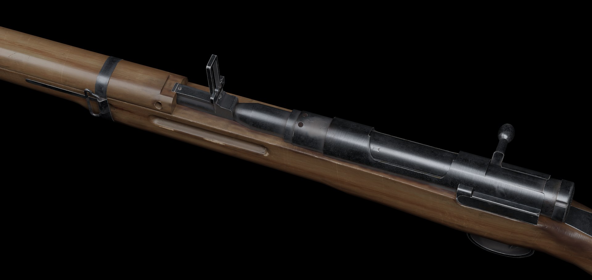 3D Arisaka 38 Model - TurboSquid 1974531
