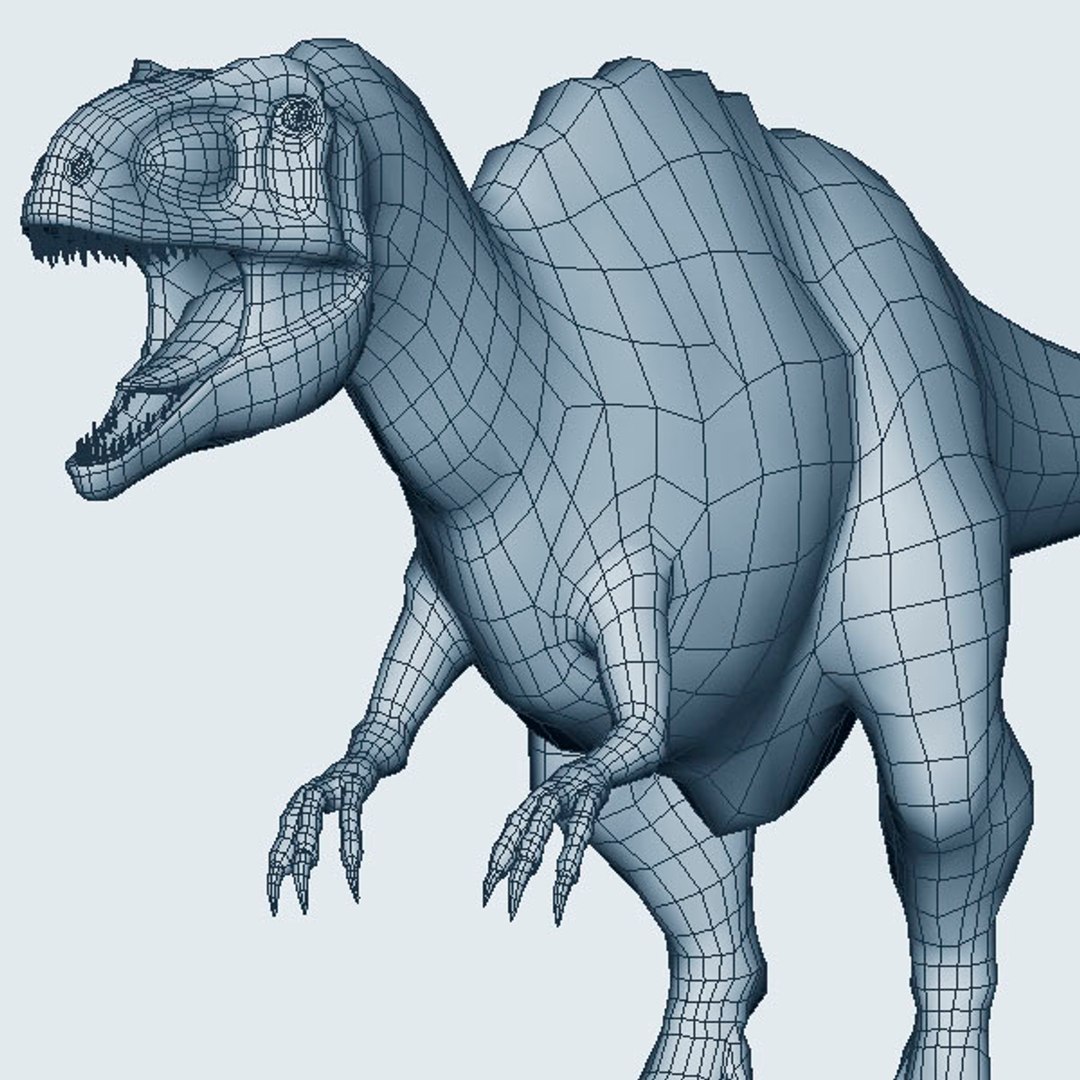 3D Model Albertosaurus Acrocanthosaurus - TurboSquid 1336565