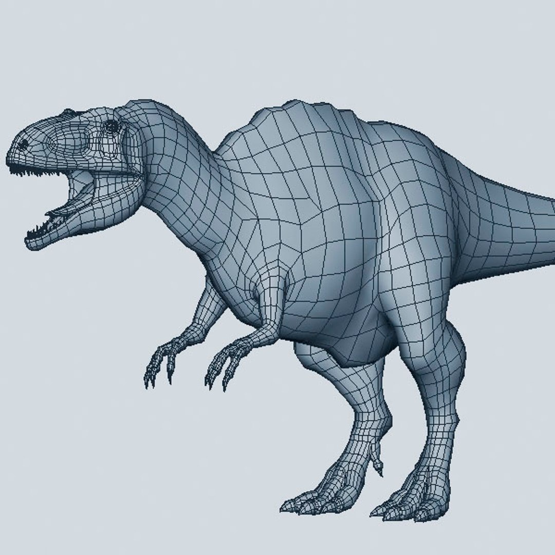 3D Model Albertosaurus Acrocanthosaurus - TurboSquid 1336565