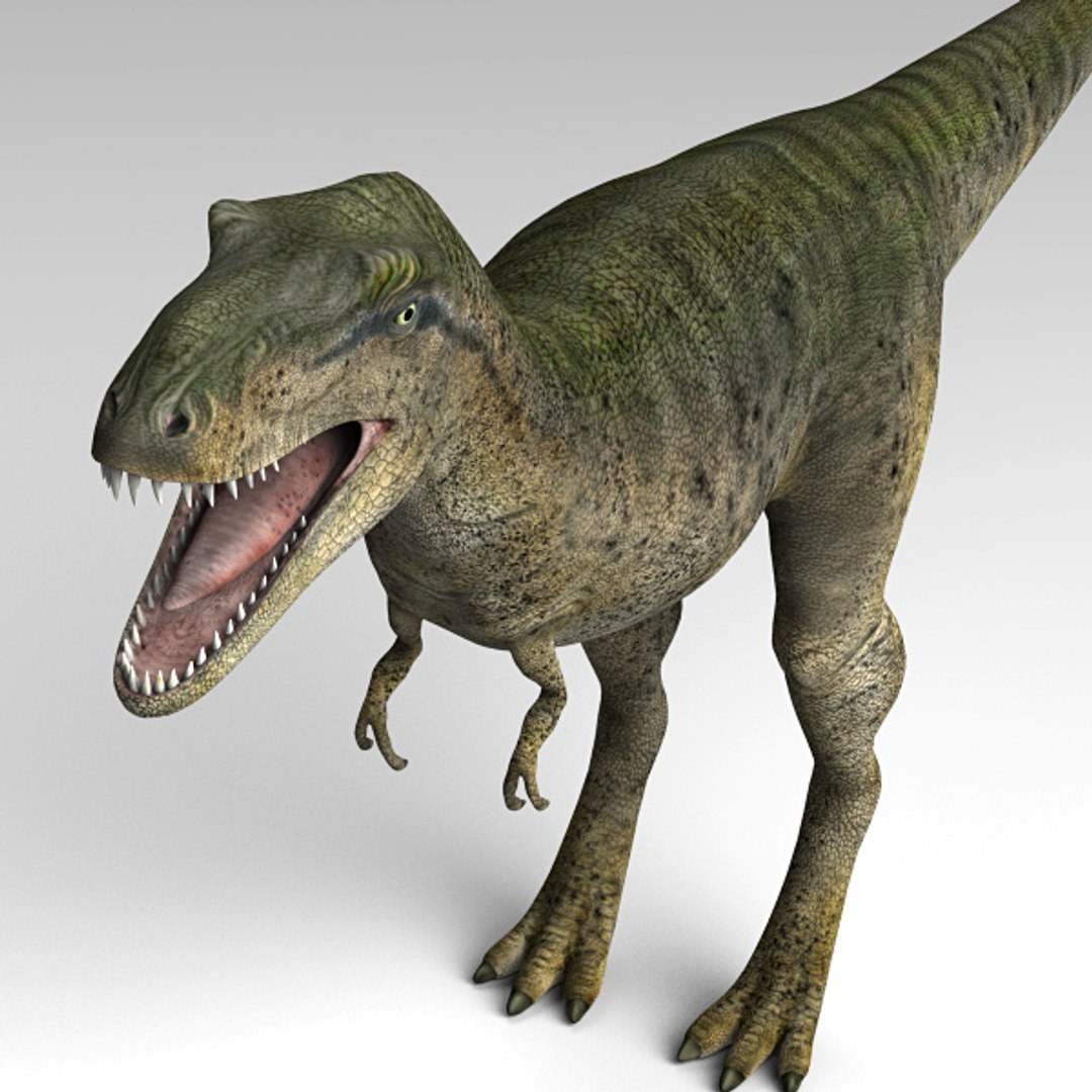 3D Model Albertosaurus Acrocanthosaurus - TurboSquid 1336565