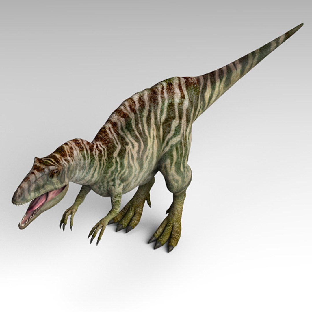 3D Model Albertosaurus Acrocanthosaurus - TurboSquid 1336565