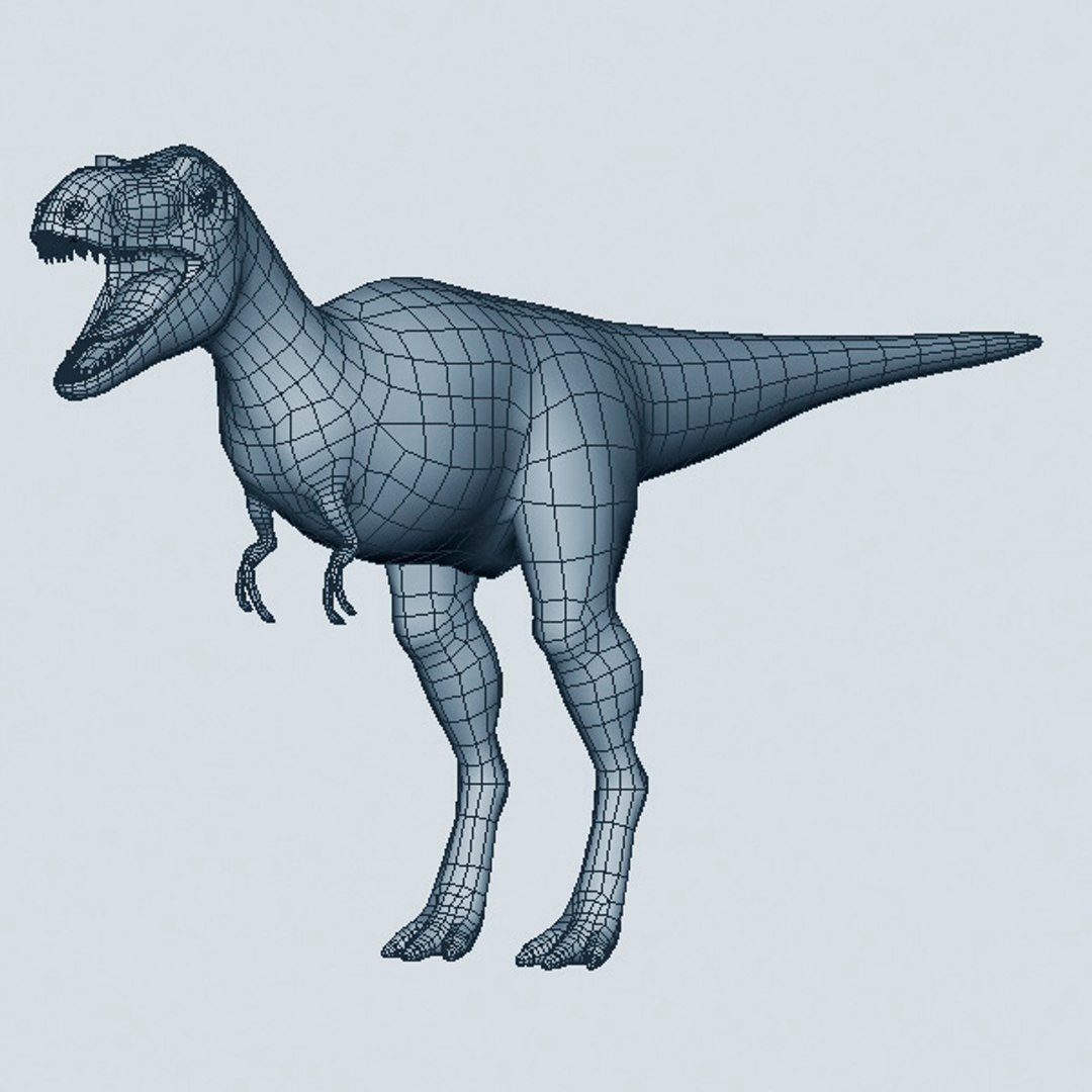 3D Model Albertosaurus Acrocanthosaurus - TurboSquid 1336565