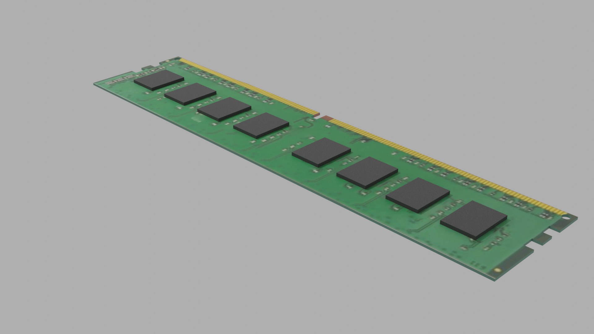 RAM DDR4 Model - TurboSquid 2029165