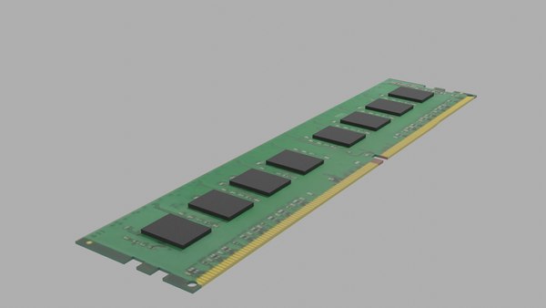 3D модель RAM DDR4 - TurboSquid 2029165