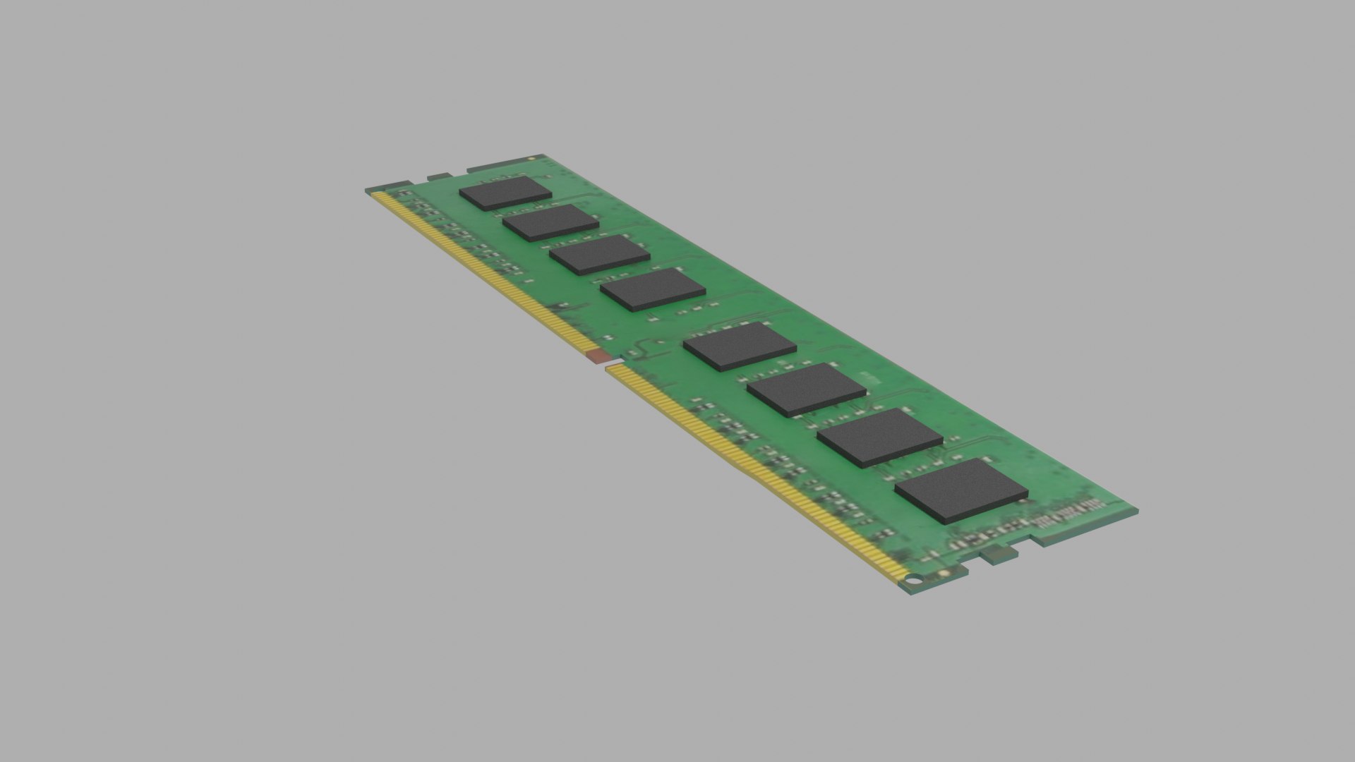 RAM DDR4 Model - TurboSquid 2029165