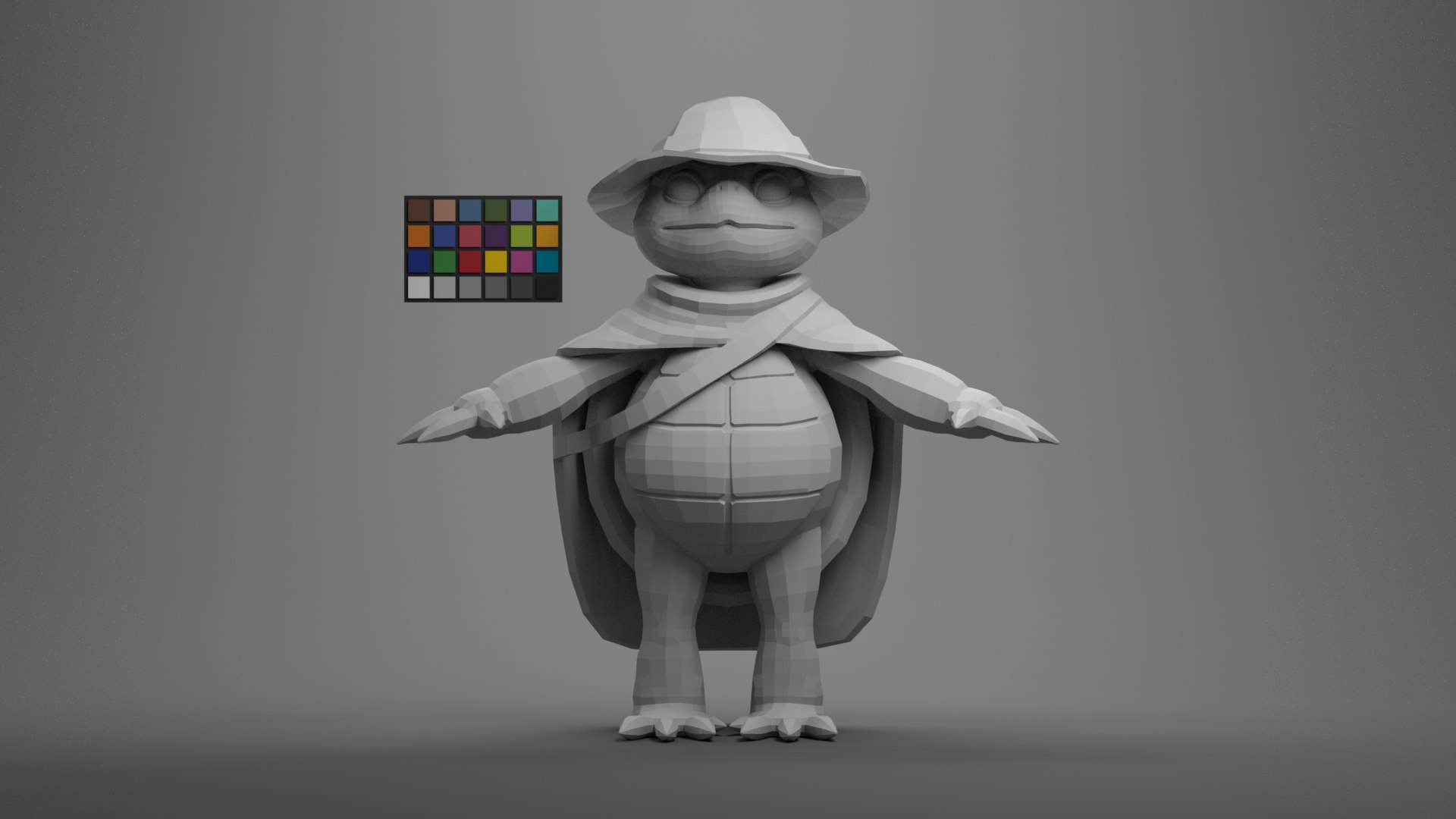 3D TURTLE 2 GAME READY CHARACTER LOW POLY RIGGED - TurboSquid 2239162