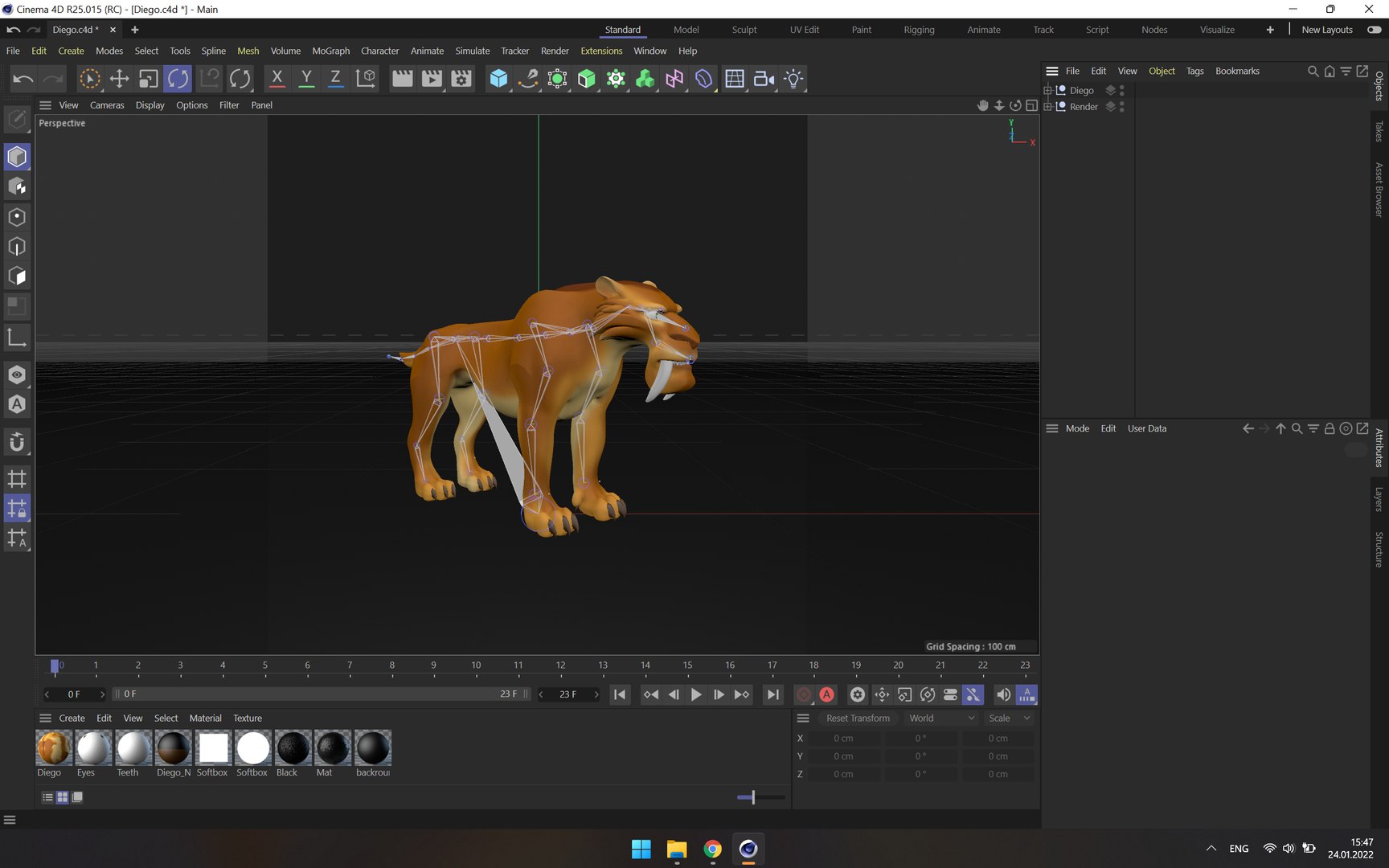 3D Diego Ice Age Model - TurboSquid 1844825
