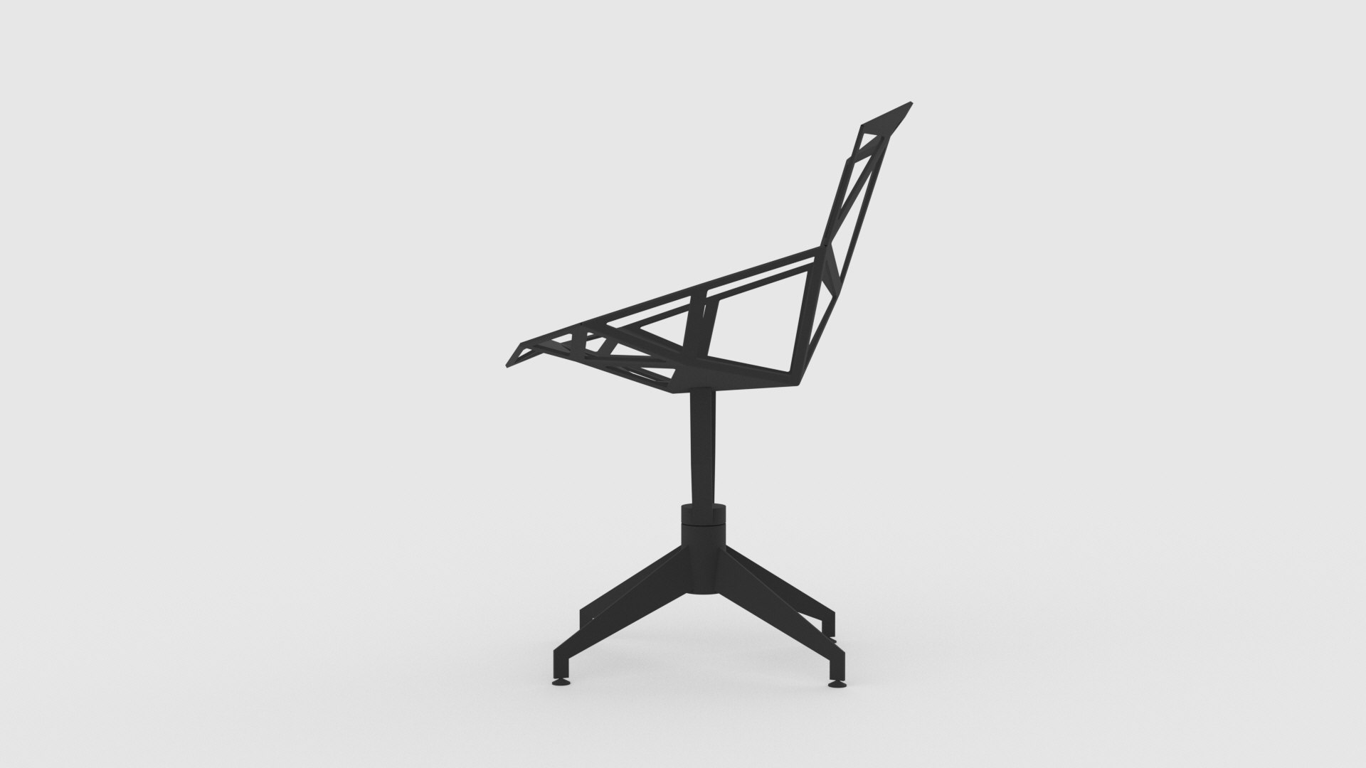 Chair One 4-star 3D Model - TurboSquid 1784254