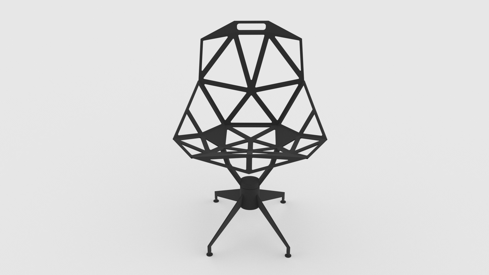 Chair One 4-star 3D Model - TurboSquid 1784254