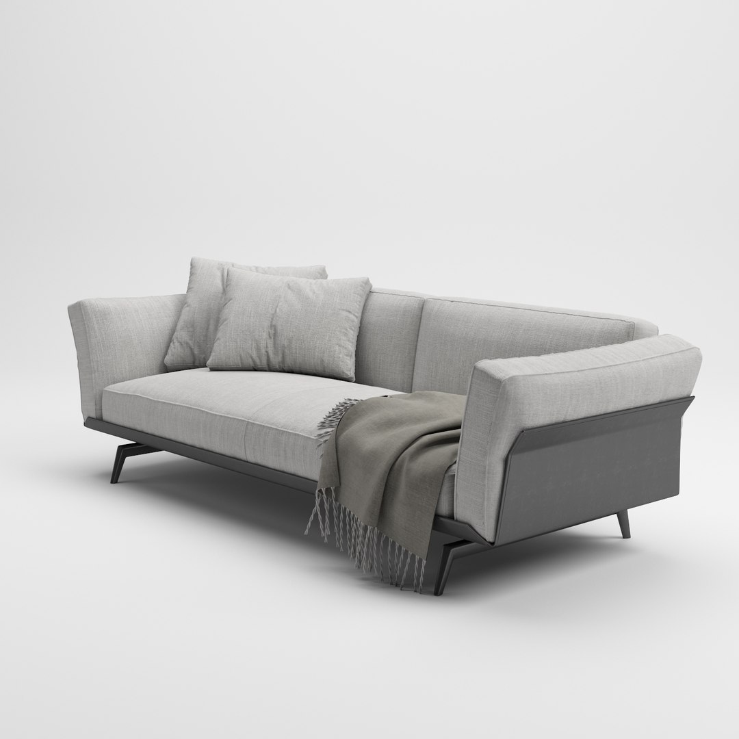 3D Sofa Este-sofa Flexform Model - TurboSquid 1159077
