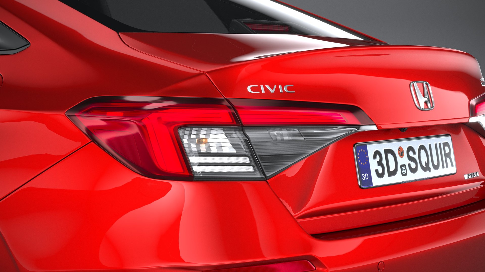 Honda Civic Sedan 2025 3D Model - TurboSquid 2236981