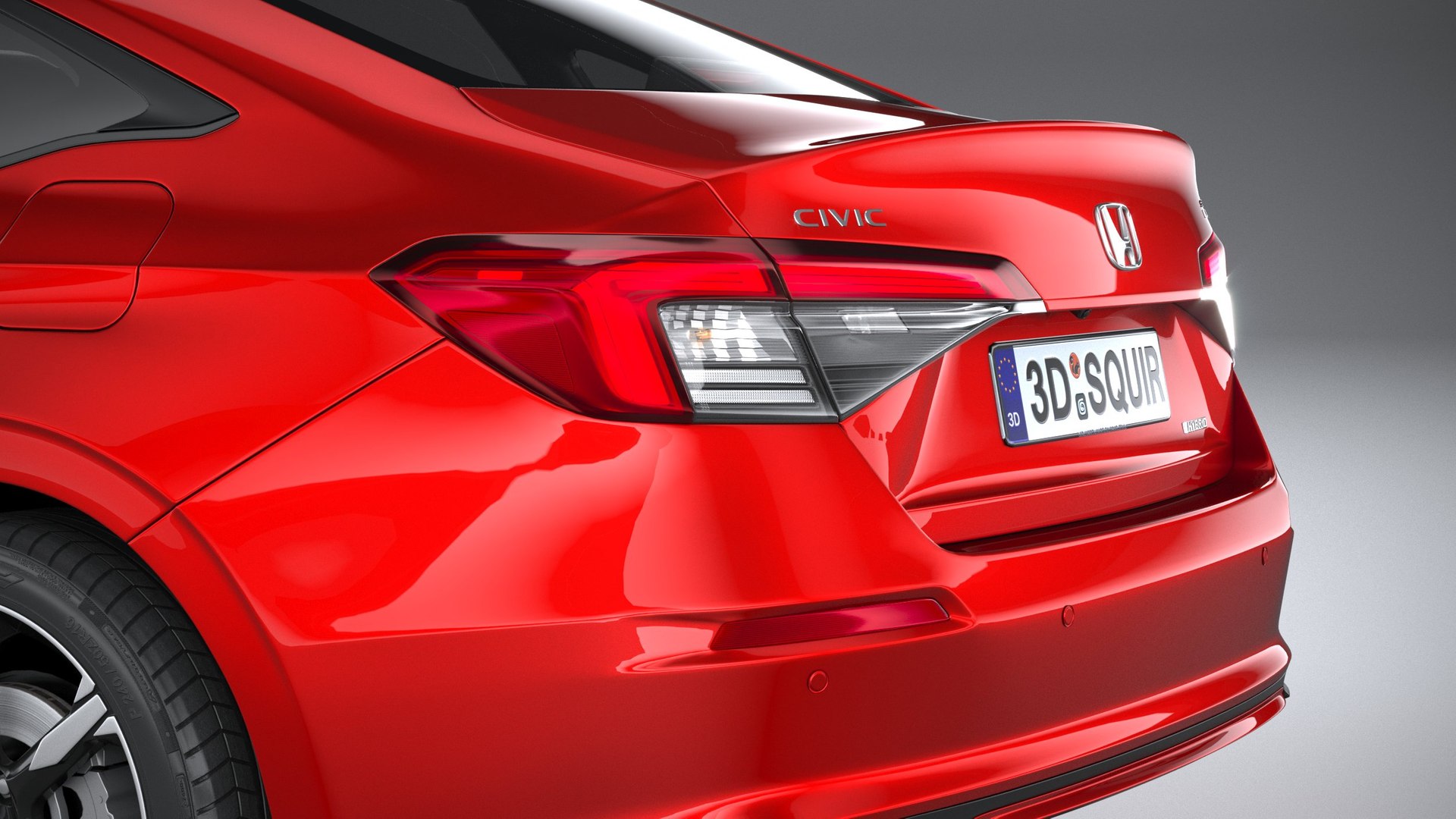 Honda Civic Sedan 2025 3D Model - TurboSquid 2236981