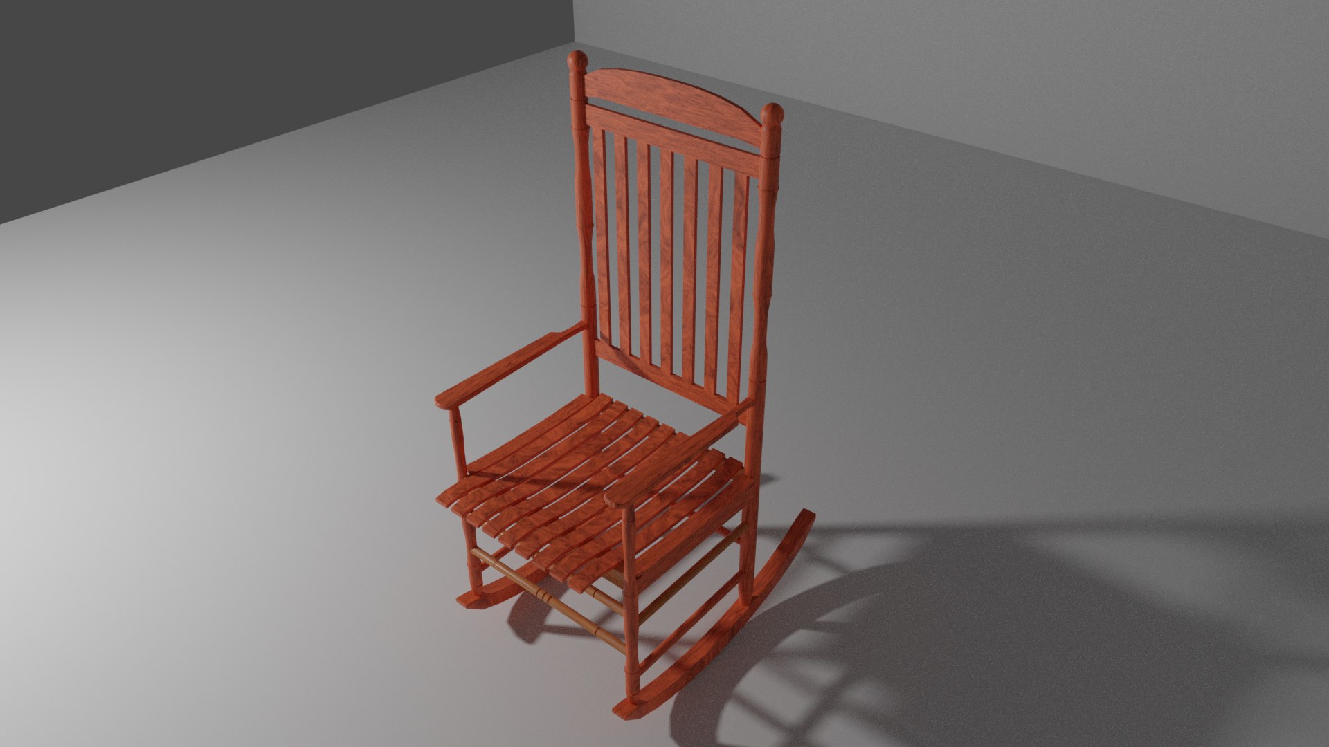 Rocking Chair 3D - TurboSquid 2135627