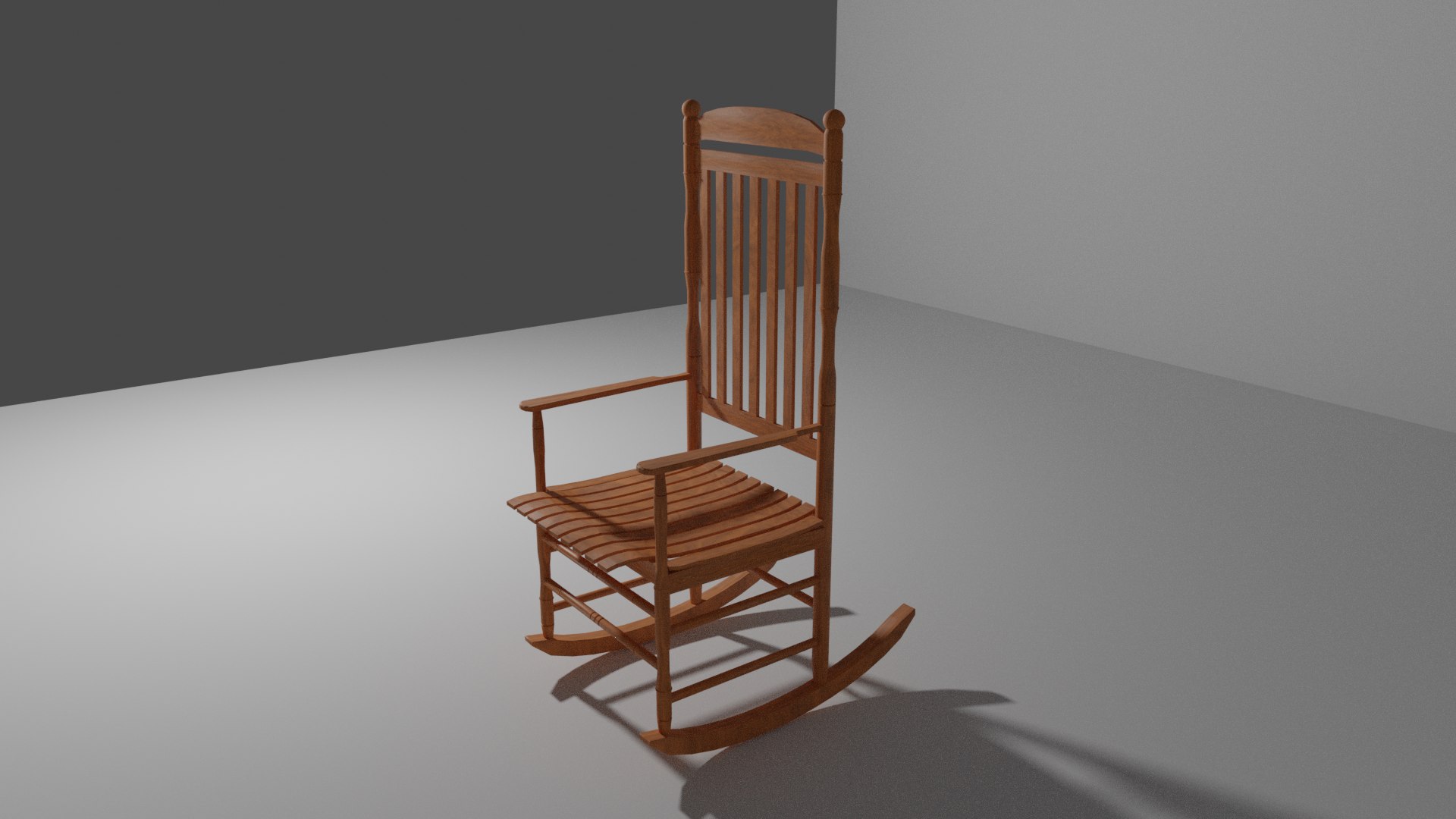 Rocking Chair 3D - TurboSquid 2135627
