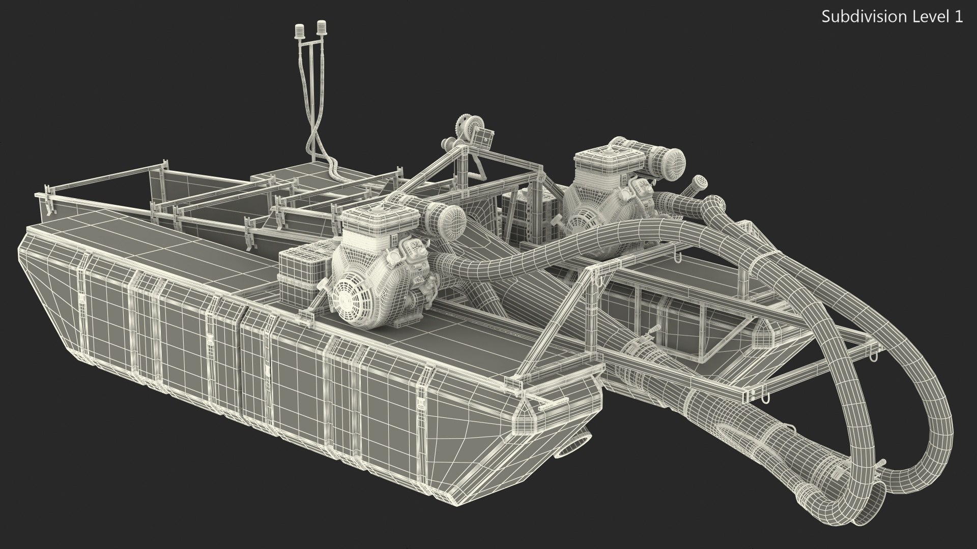 3D Small Diamond And Gold Dredger Model - TurboSquid 1980889
