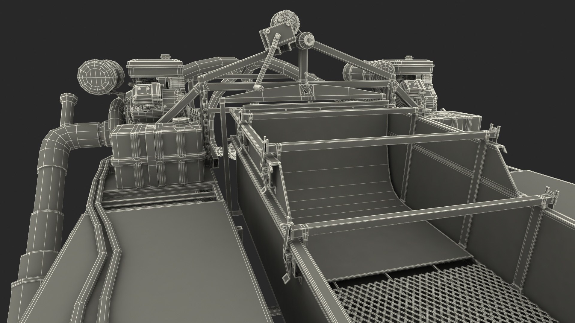 3D Small Diamond And Gold Dredger Model - TurboSquid 1980889