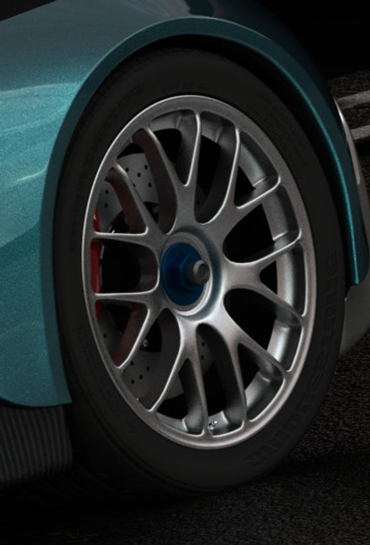 mazda furai 2007 interior 3d model