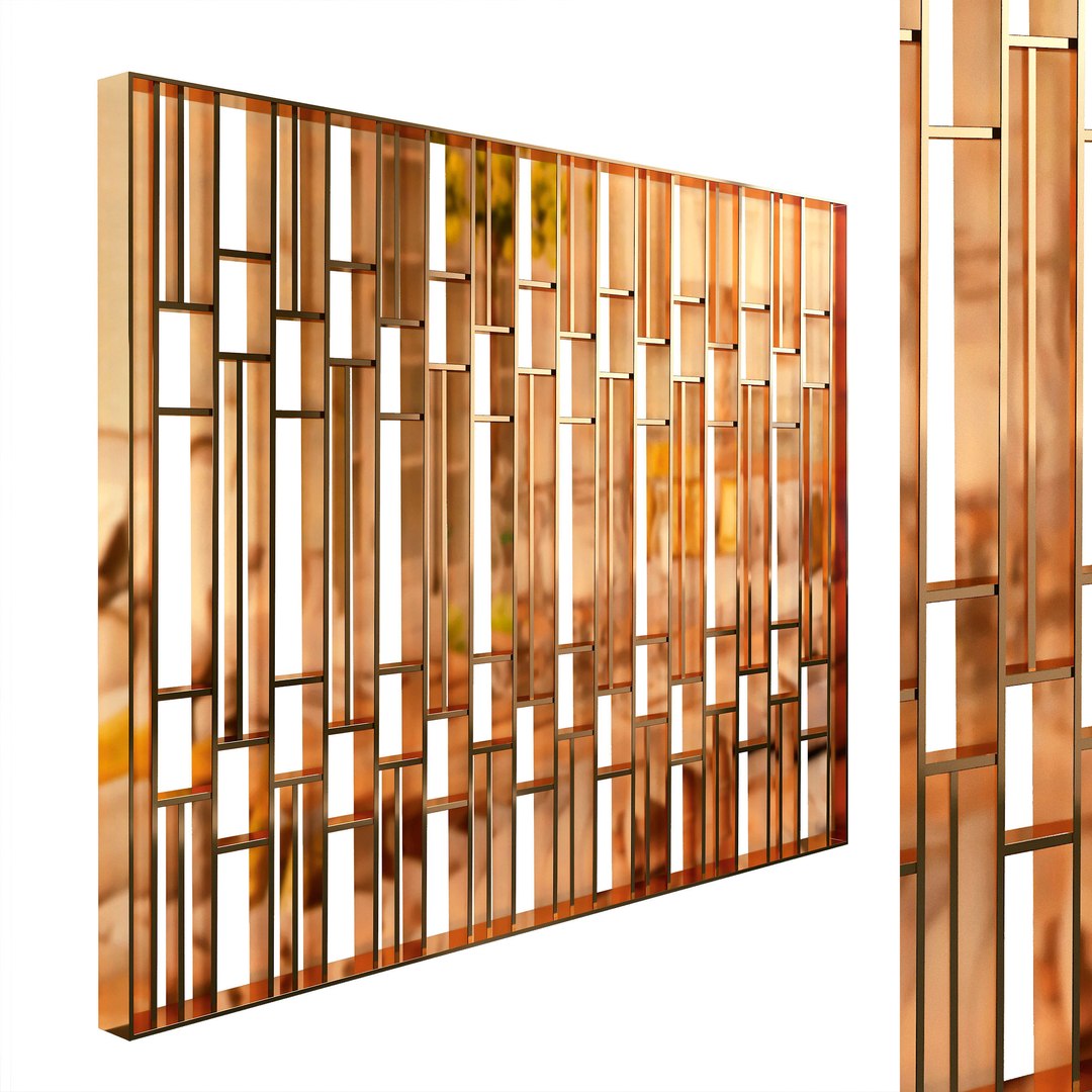 Decorative Partition Set 82 3D Model - TurboSquid 1741139