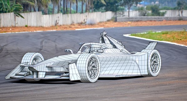 Formula E 2022-2023 Season Gen3 Race Cars 3D - TurboSquid 2010034