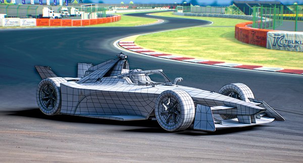 Formula E 2022-2023 Season Gen3 Race Cars 3D - TurboSquid 2010034