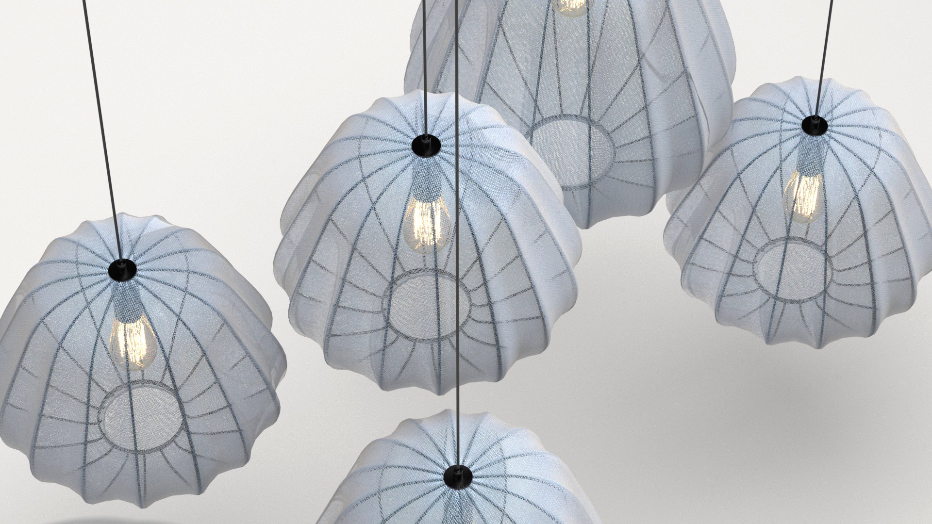 3D Bolia Balloon Pendants Lights - TurboSquid 1820550