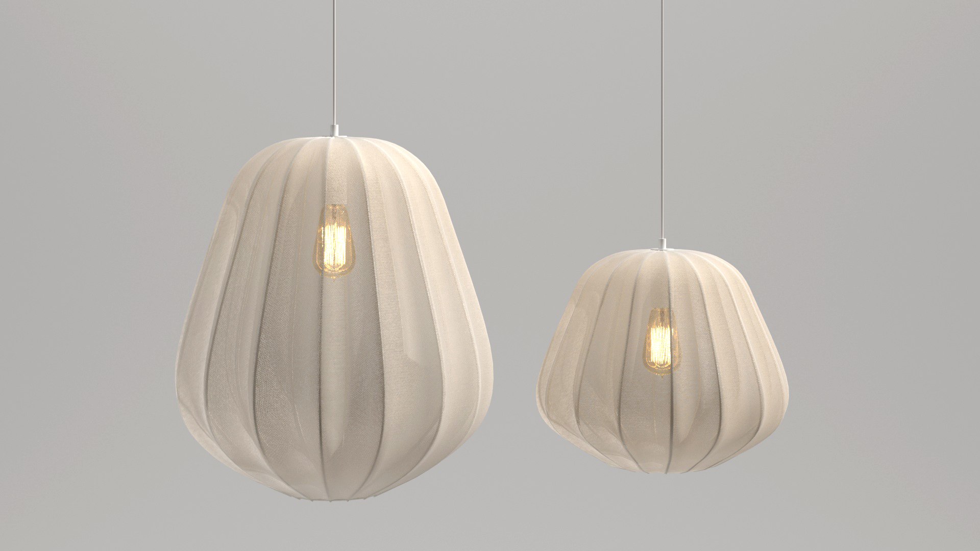 3D Bolia Balloon Pendants Lights - TurboSquid 1820550