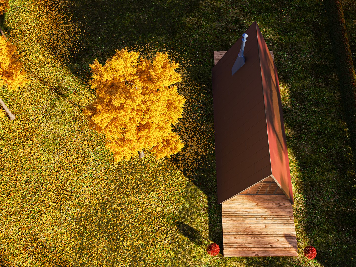 3D Model Gingko Scenes - TurboSquid 1886544