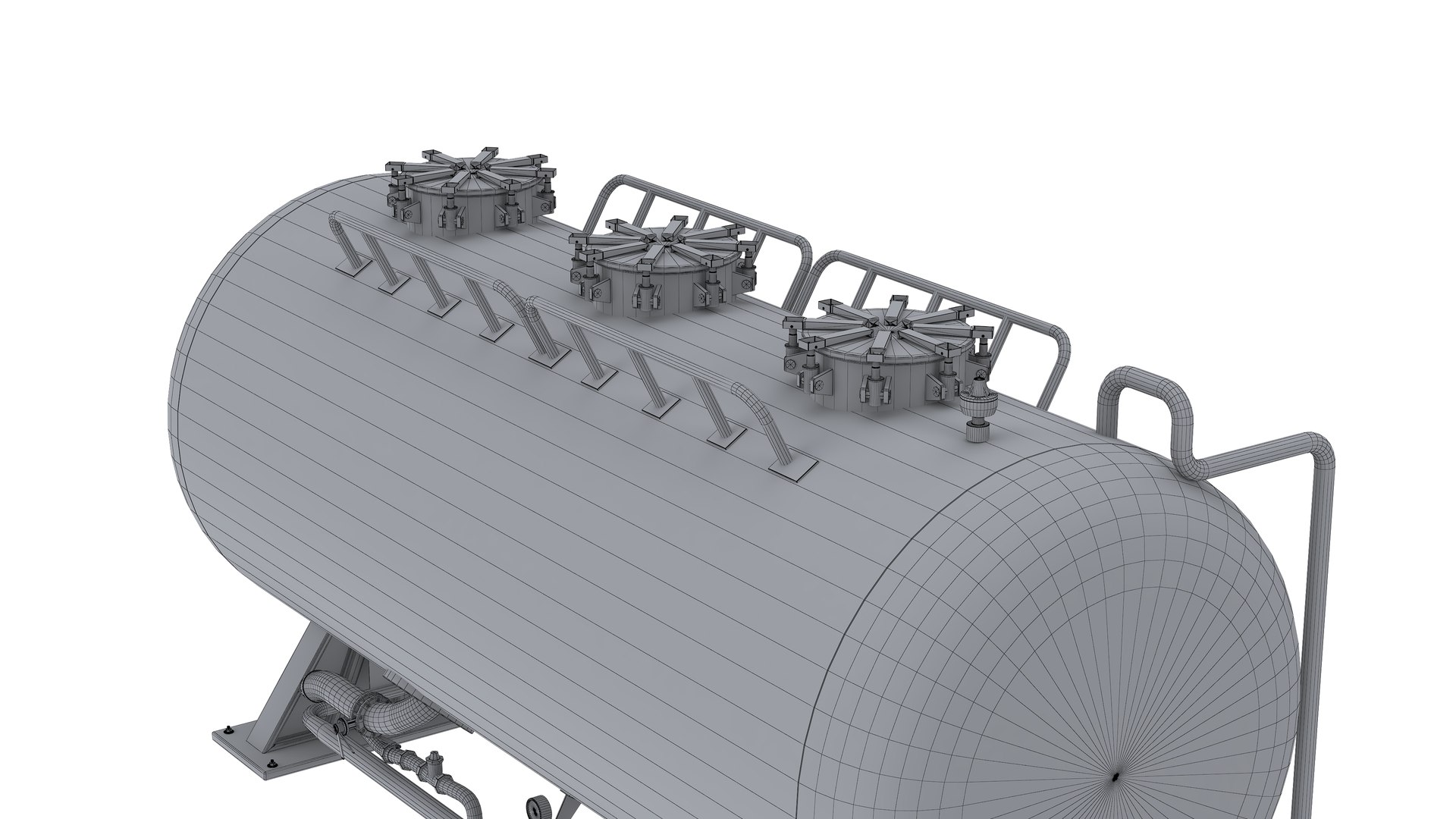 Industrial Gas Tank 3D Model - TurboSquid 2415352
