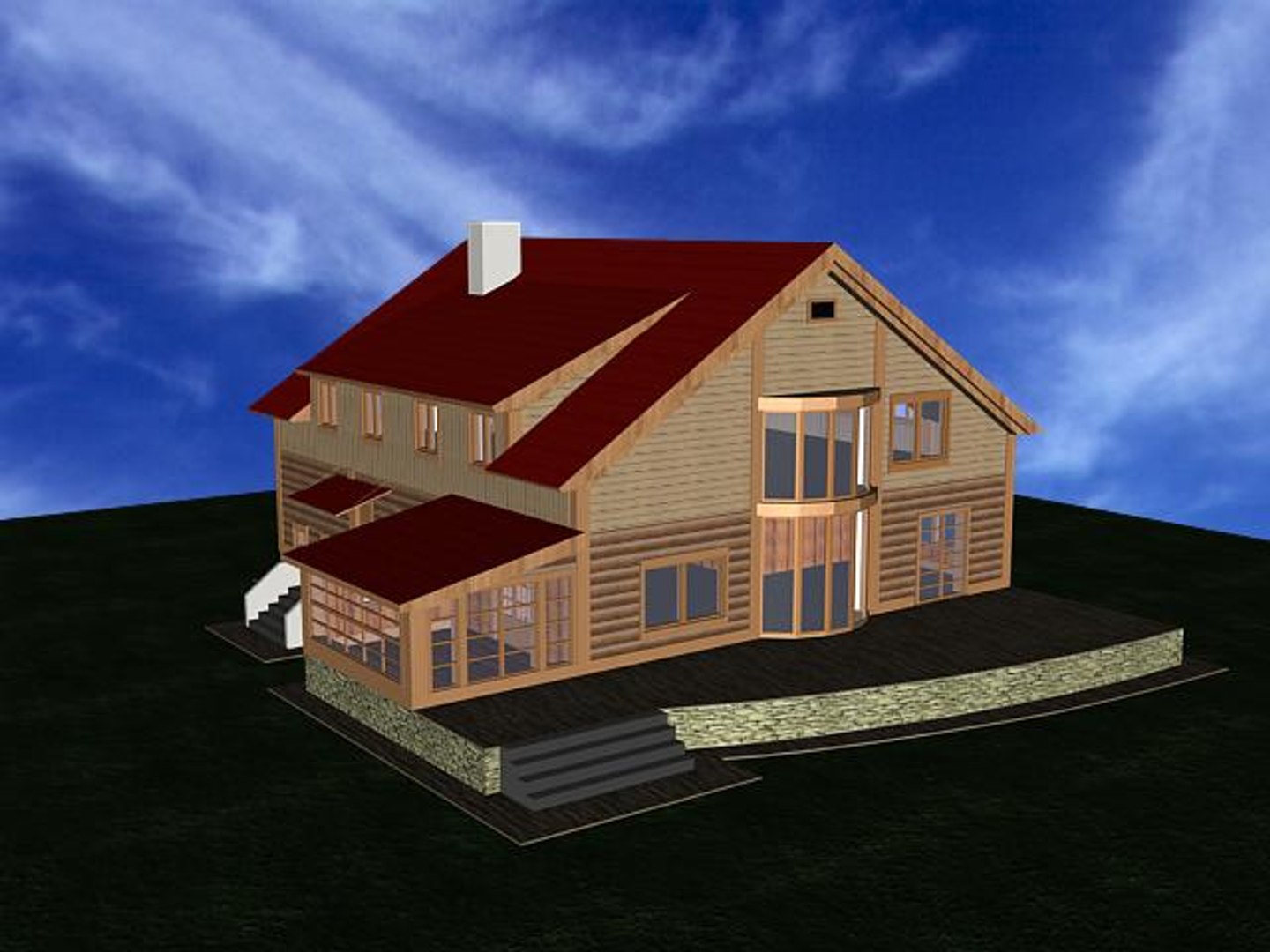 House Project 3d Max