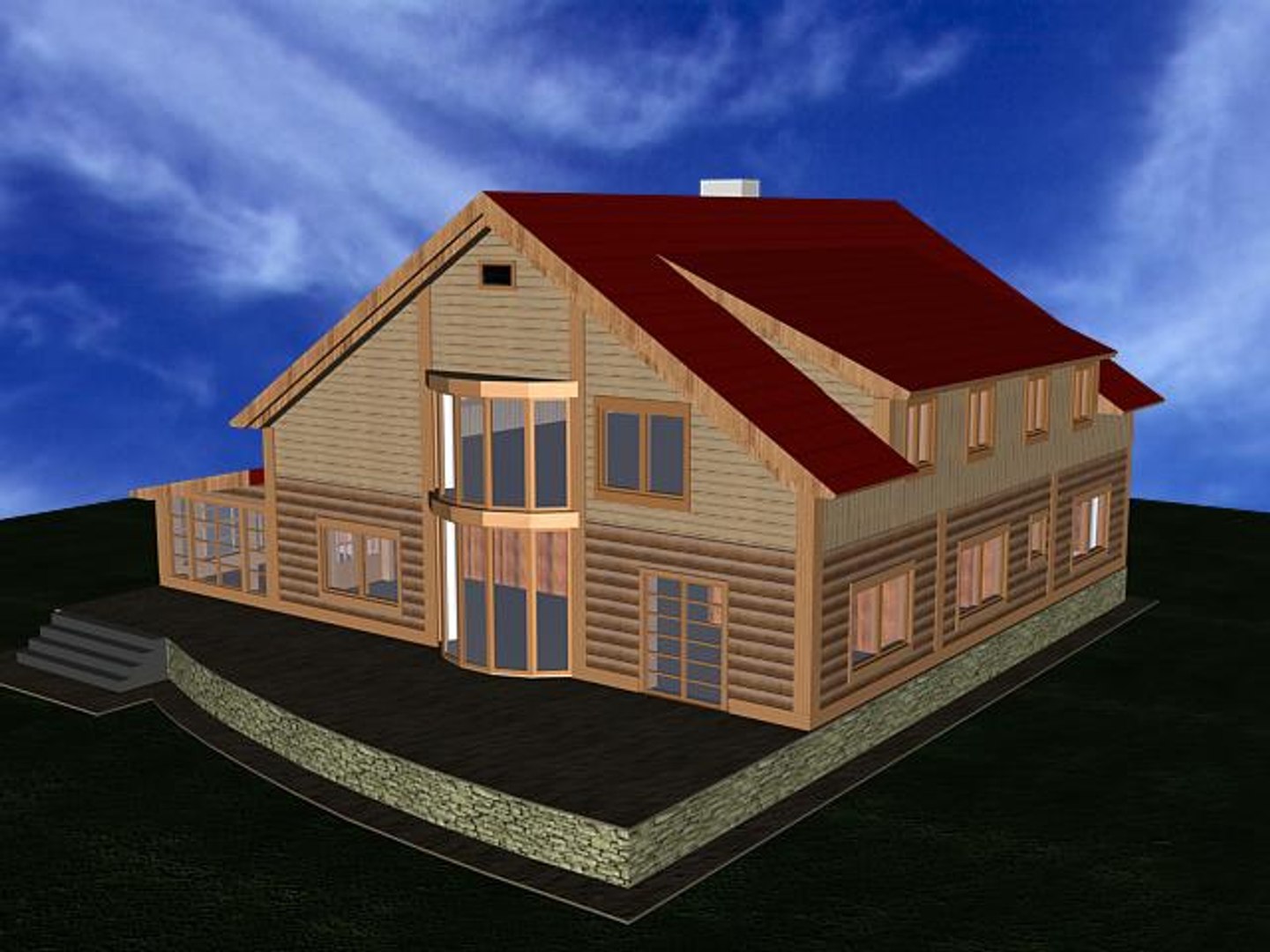 House Project 3d Max