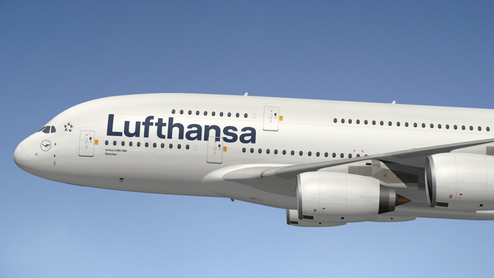 Airbus A380 Lufthansa NL 3D Model - TurboSquid 2155796