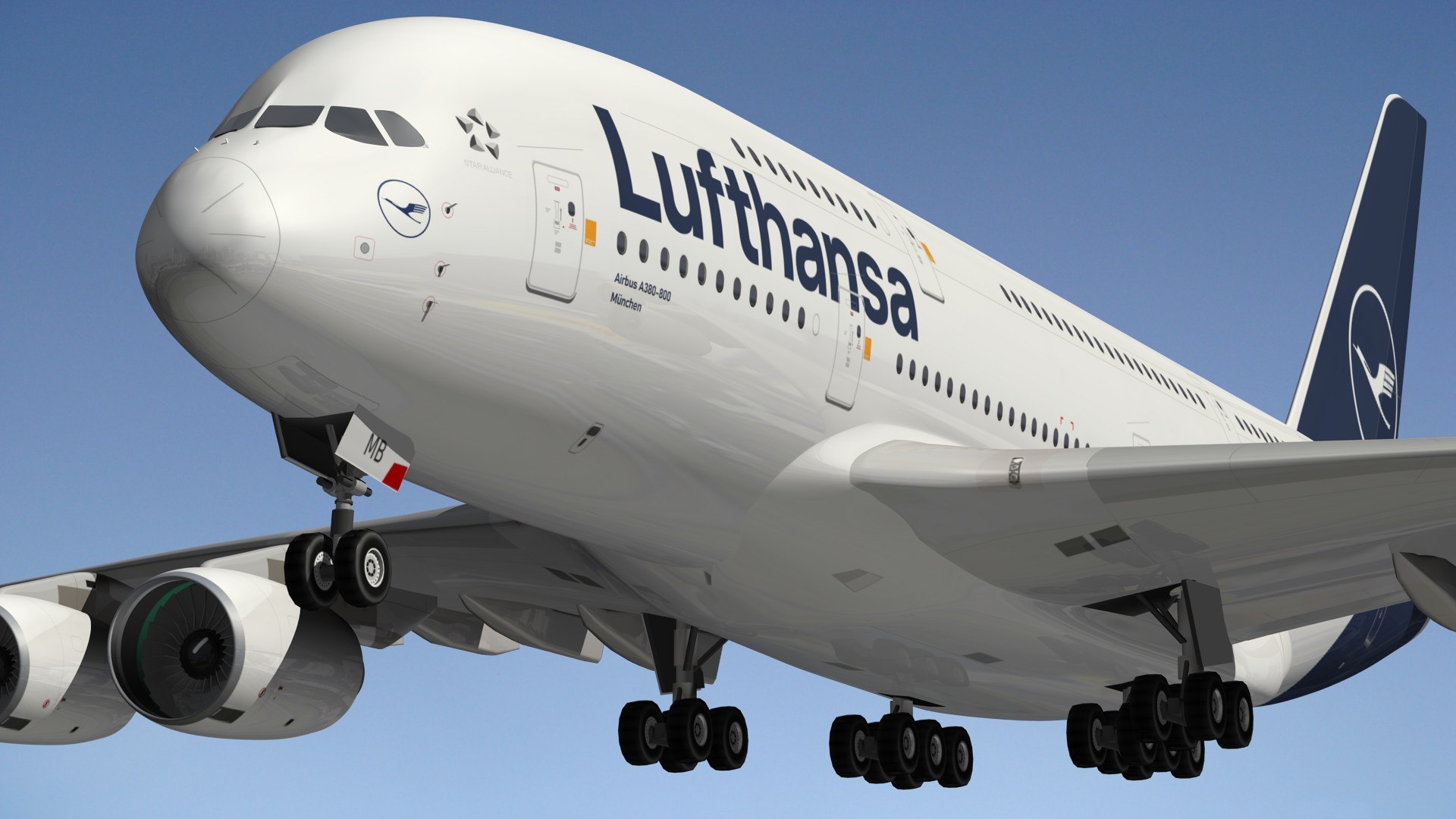 Airbus A380 Lufthansa NL 3D Model - TurboSquid 2155796