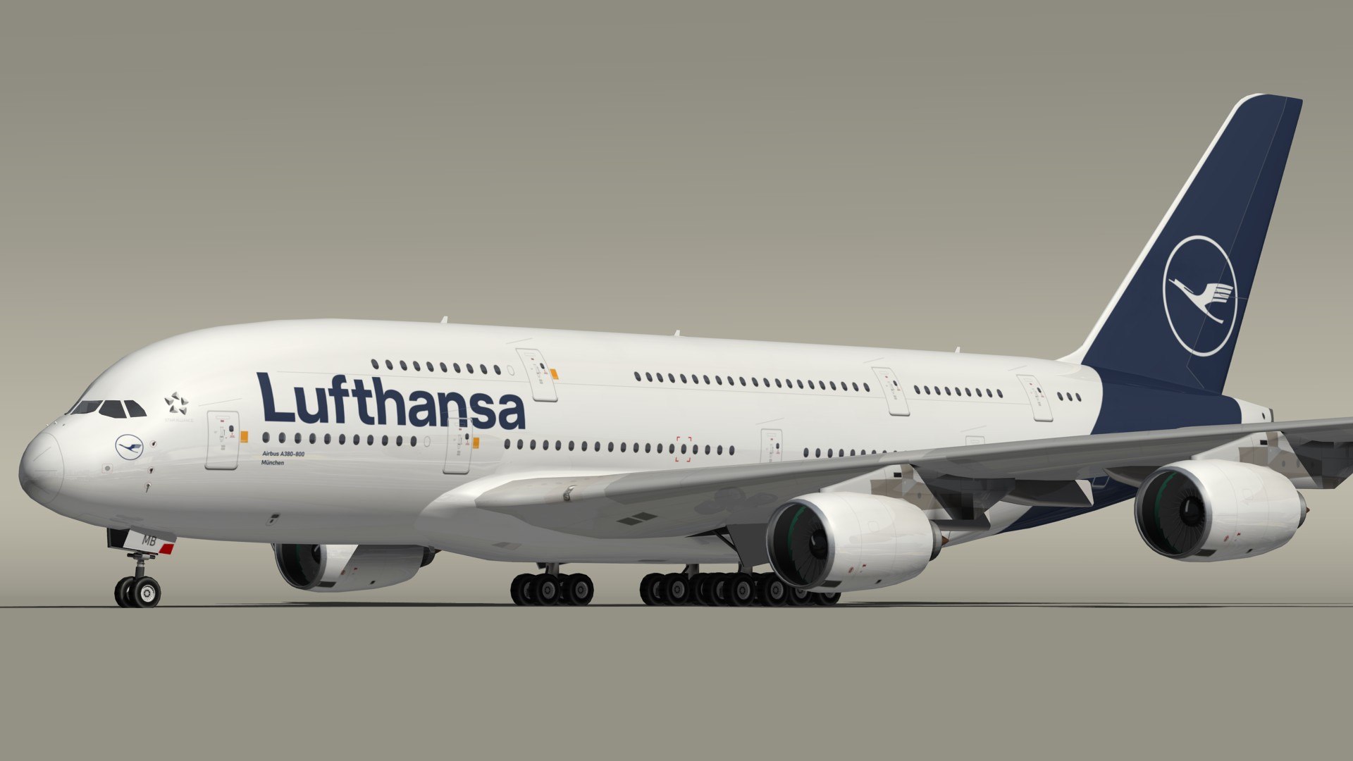 Airbus A380 Lufthansa NL 3D Model - TurboSquid 2155796